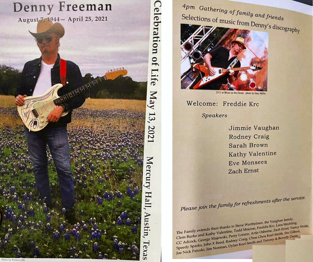 Technologists Notes » Blog Archive » remembering Denny Freeman